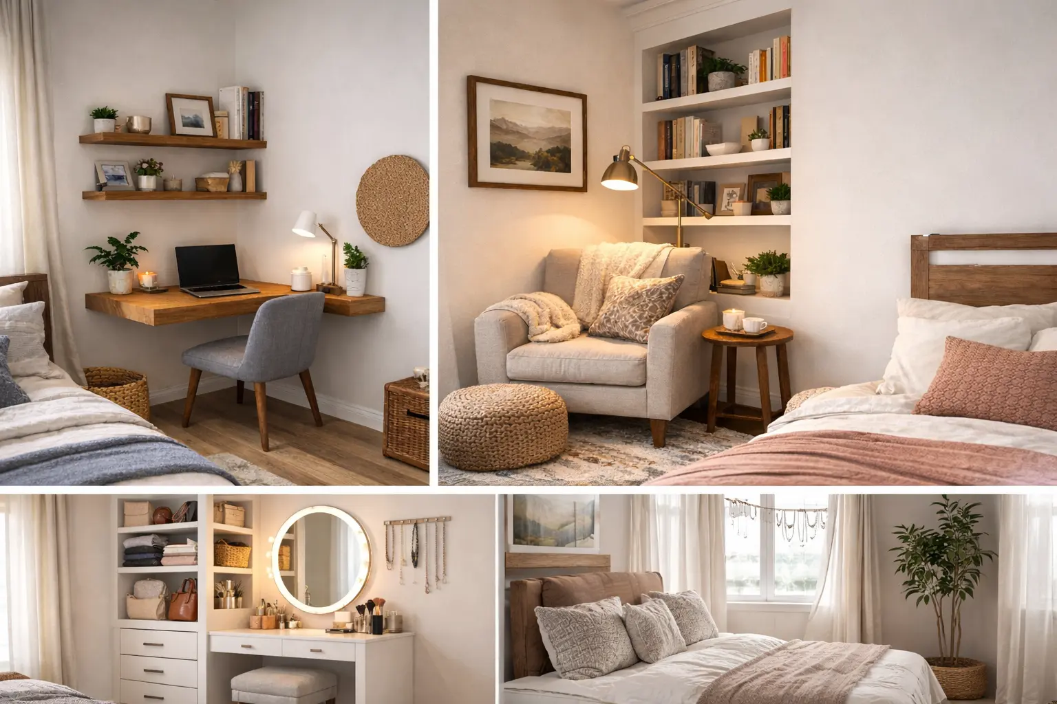 Transform Your Bedroom: 30 Corner Solutions for Every Need | Home ...